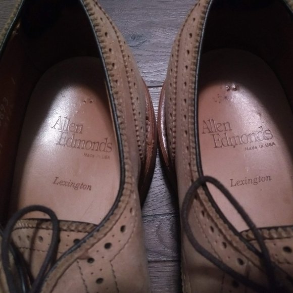 Allen Edmonds | Shoes | Allenedmonds Strandmok Suede Captoe Oxford ...